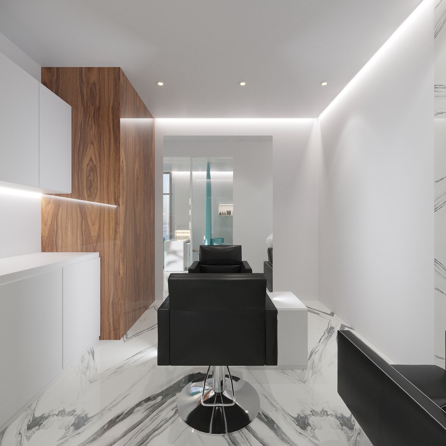 Beauty Salon Design in Monaco | Maria Green – Interior Designer