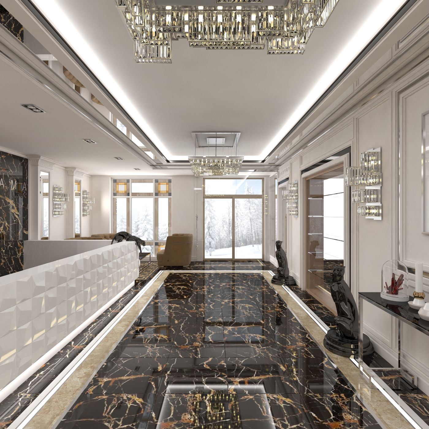 Boutique Hotel Design in the Moscow region