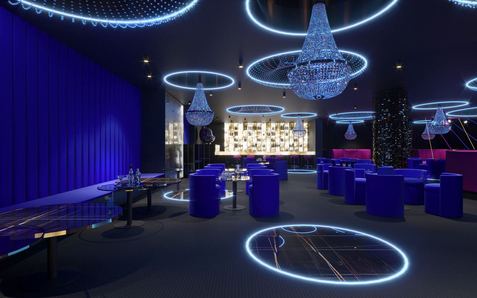 Nightclub Design at Cap St Georges Hotel in Peyia, Cyprus | Maria Green ...