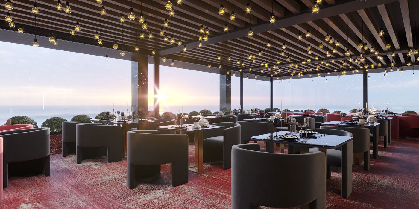 Sky 7. Michelin Restaurant Design In Peyia, Cyprus | Maria Green ...
