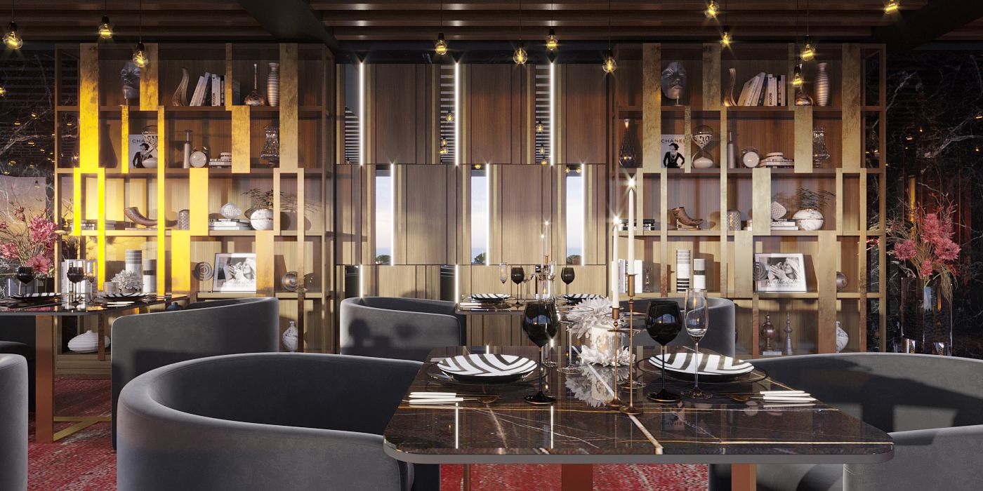 Sky 7. Michelin Restaurant Design In Peyia, Cyprus | Maria Green ...