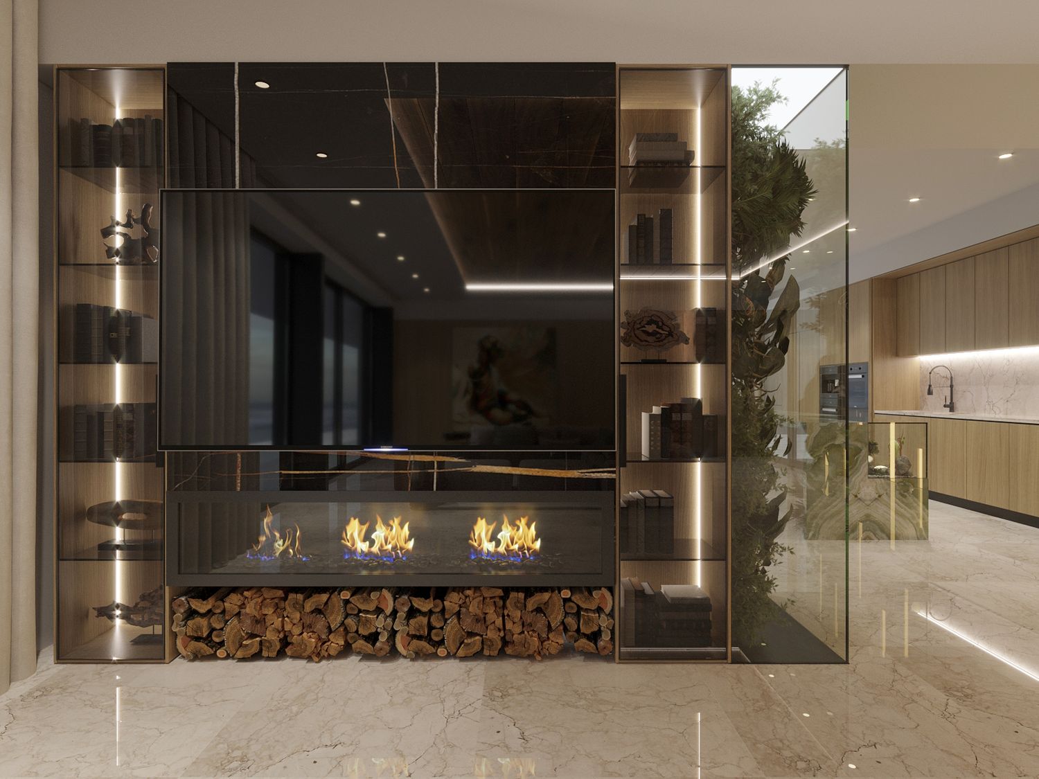 Penthouse Design in SOHO Tower, Paphos, Cyprus | Maria Green – Interior ...