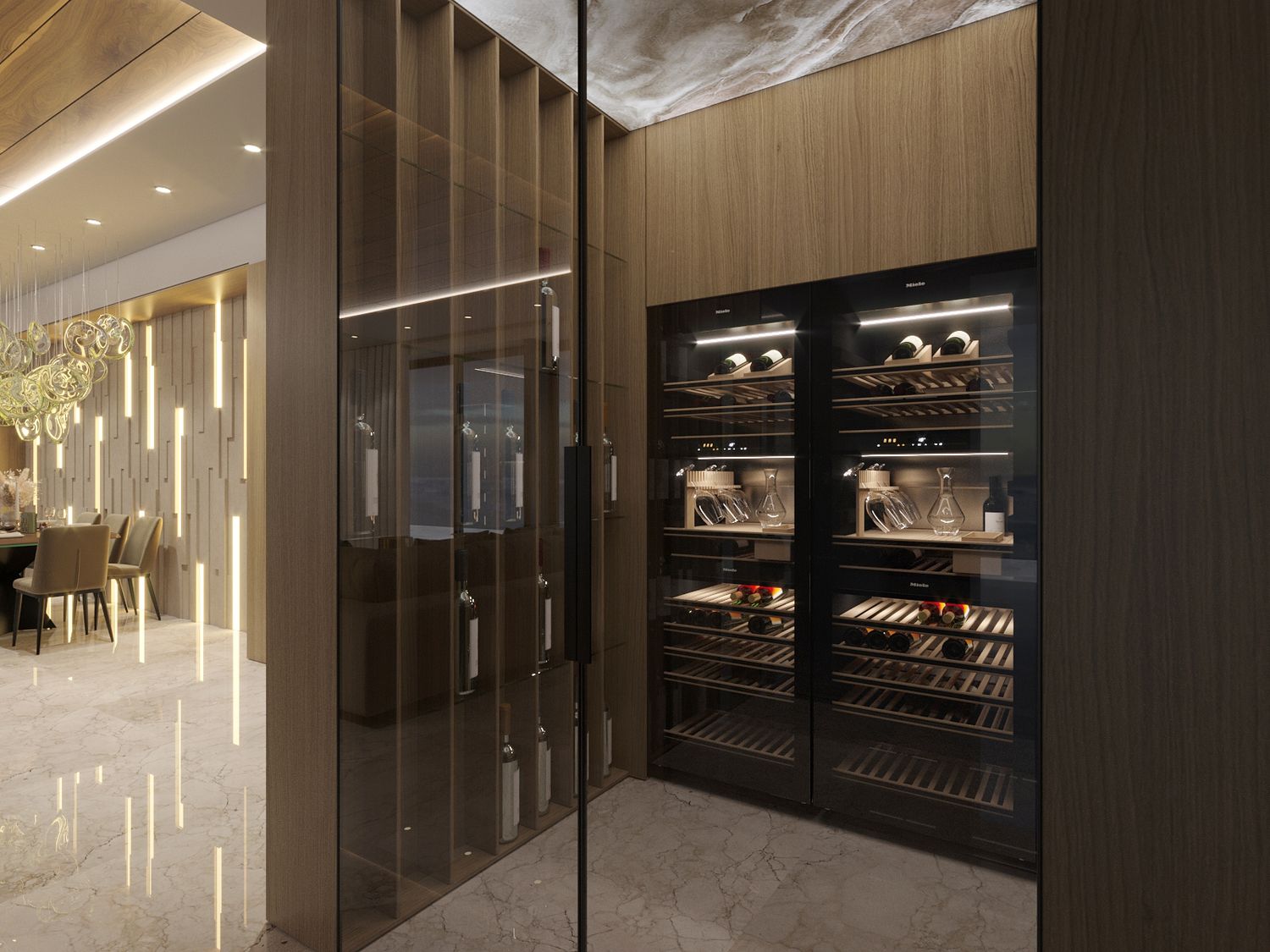 Penthouse Design in SOHO Tower, Paphos, Cyprus | Maria Green – Interior ...