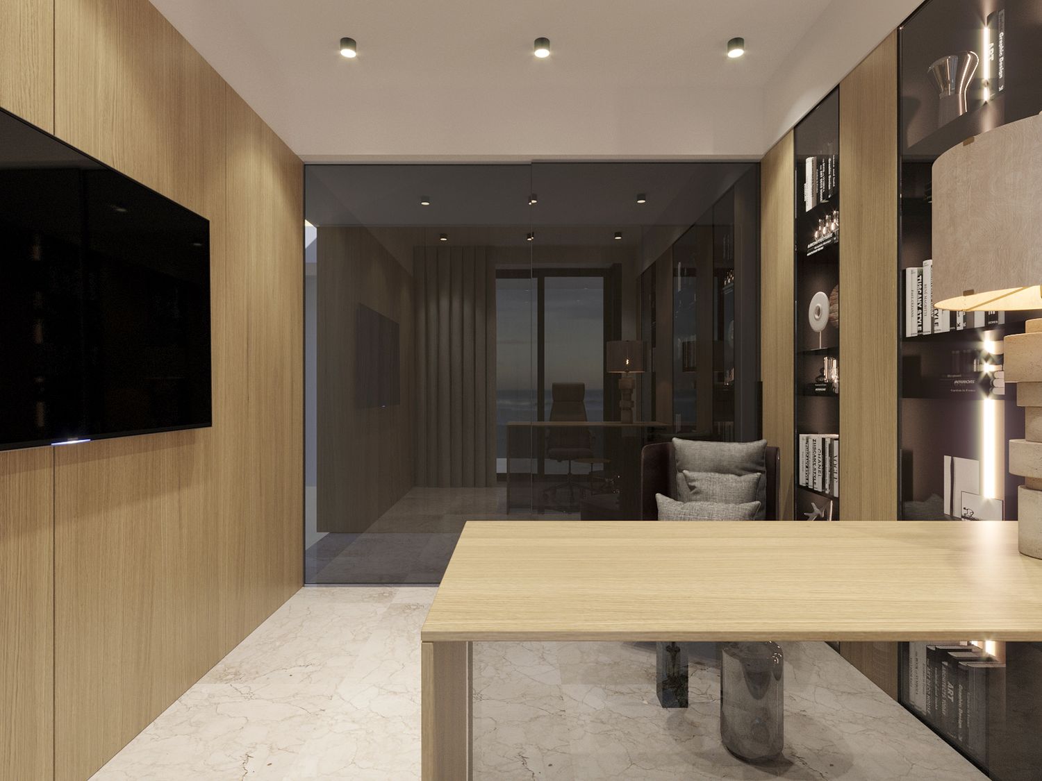 Penthouse Design in SOHO Tower, Paphos, Cyprus | Maria Green – Interior ...
