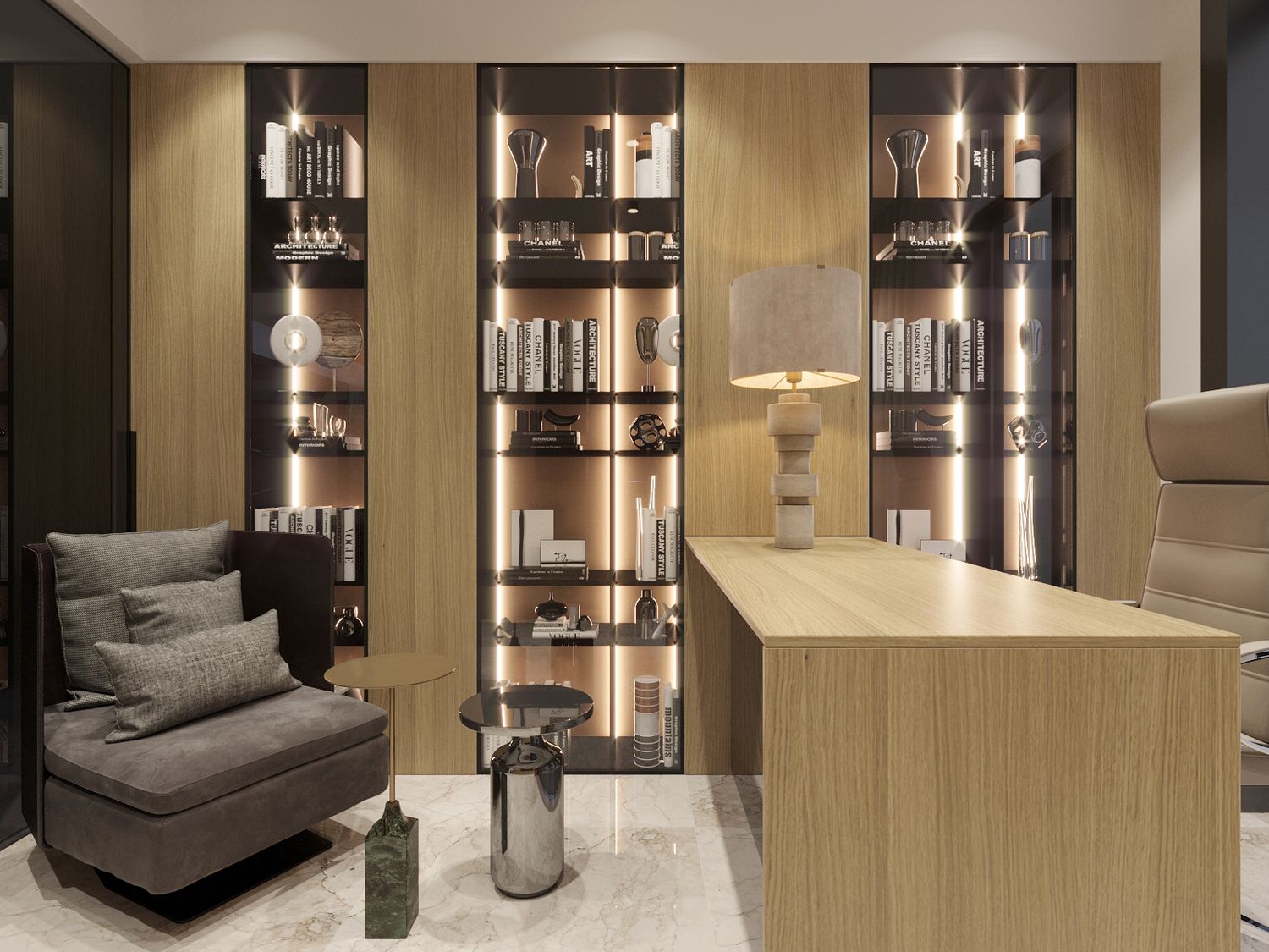 Penthouse Design in SOHO Tower, Paphos, Cyprus | Maria Green – Interior ...