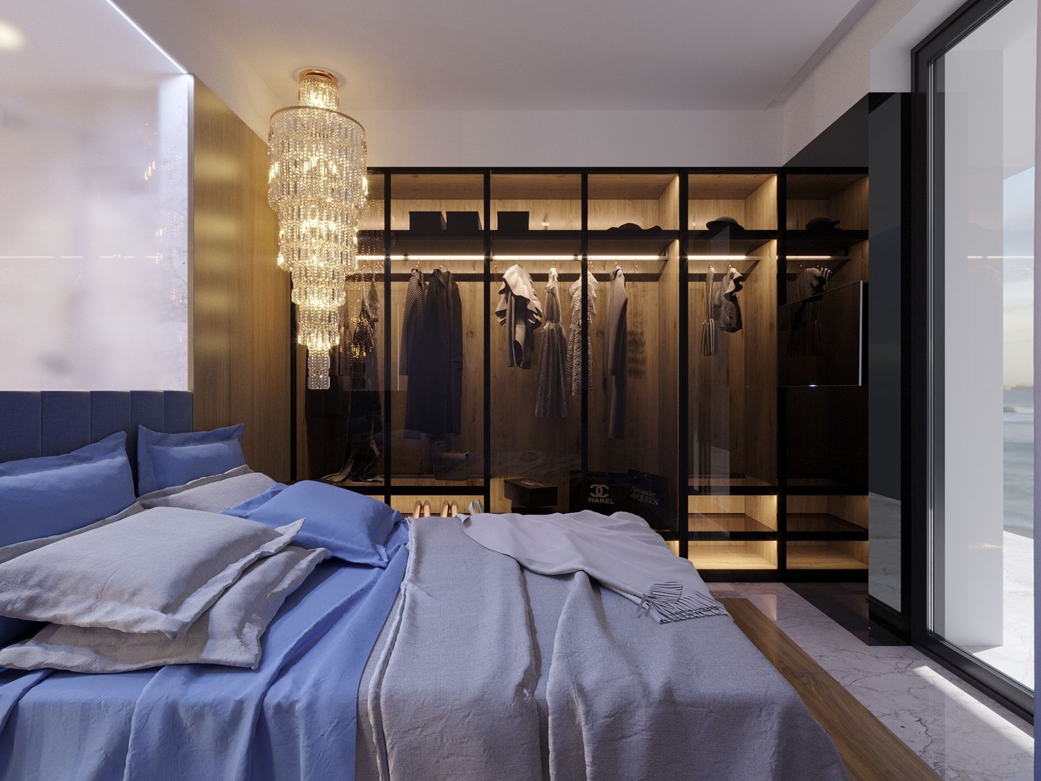 Penthouse Design in SOHO Tower, Paphos, Cyprus | Maria Green – Interior ...