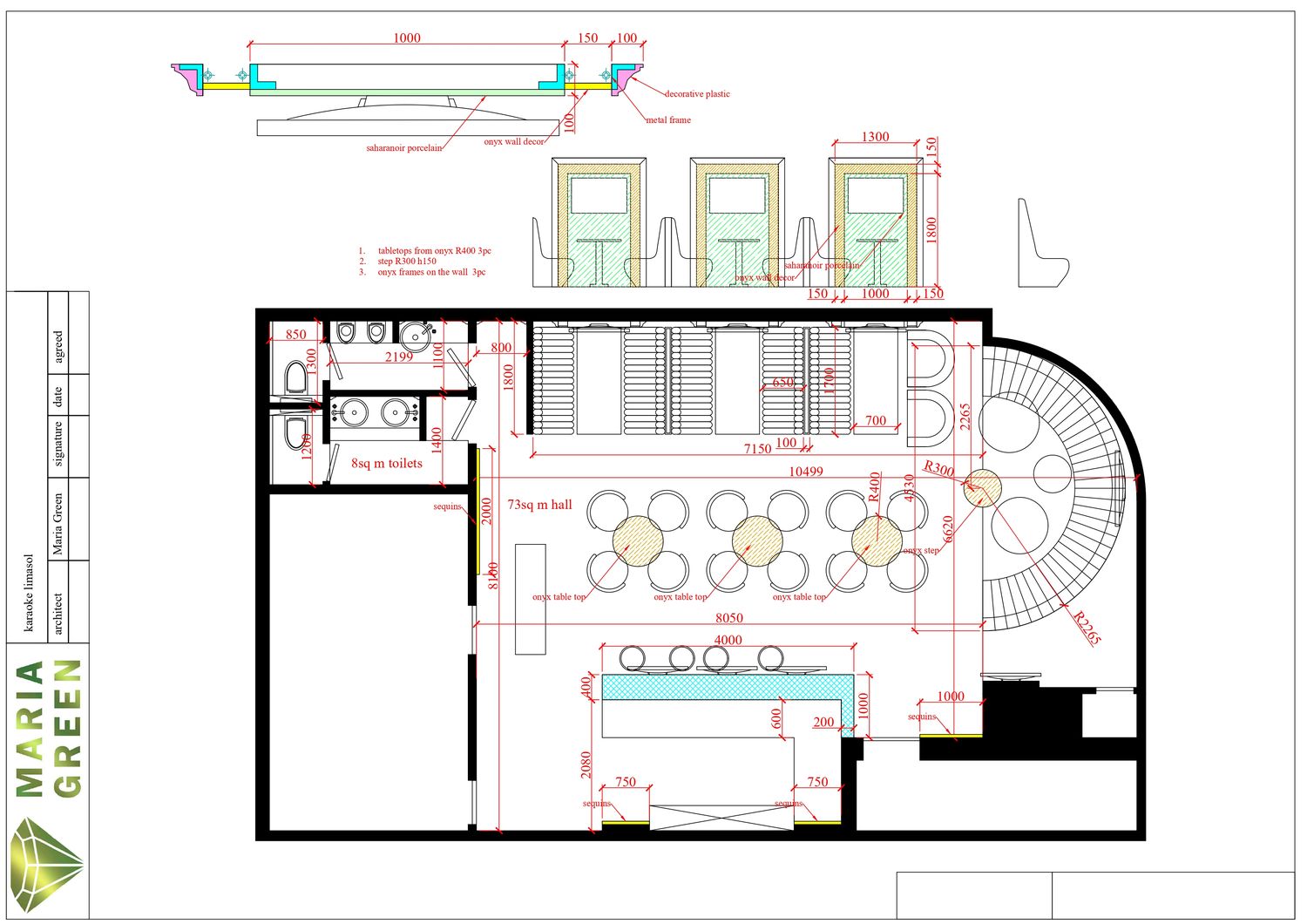 Karaoke Voice Interior Design in Limassol, Cyprus | Maria Green ...