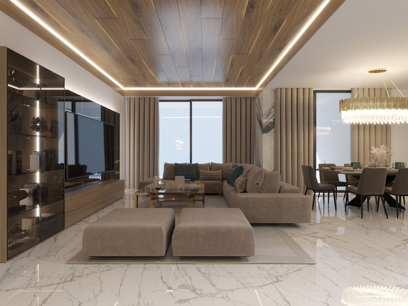Penthouse and Apartment Design in Limassol, Cyprus | Maria Green ...