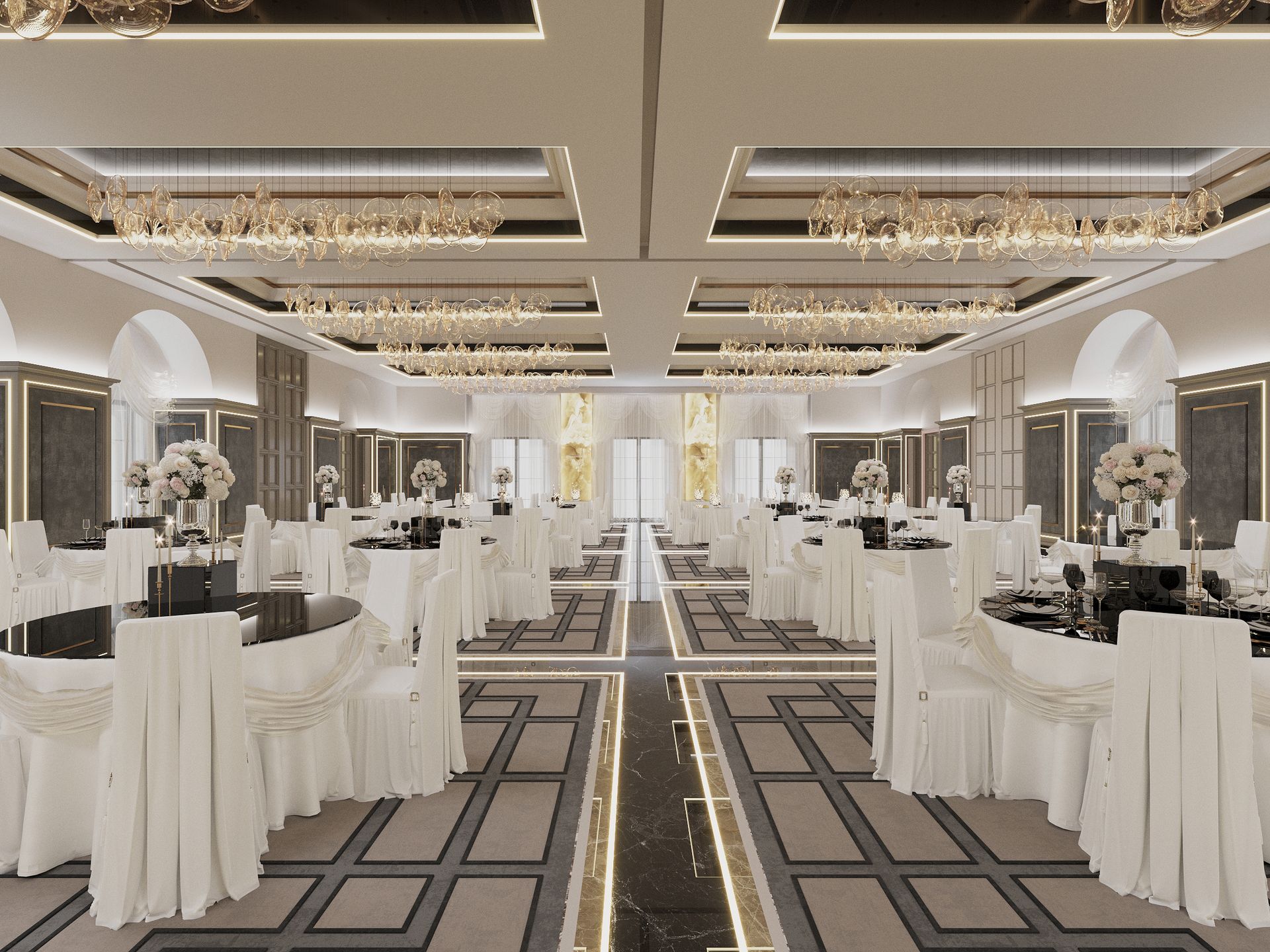 Classic Event Space Design in Dubai