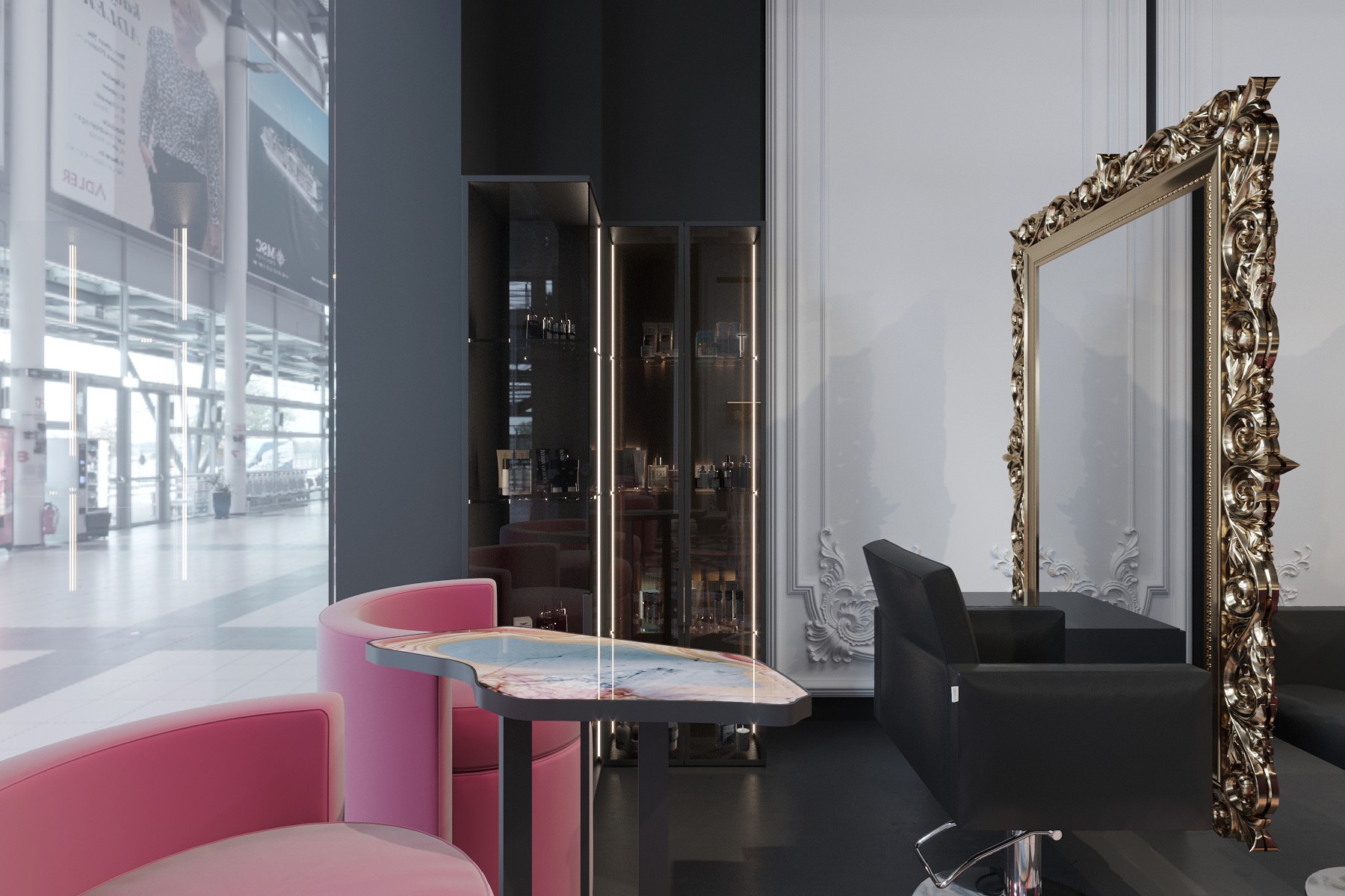 Luxury Beauty Salon Design | Maria Green – Interior Designer