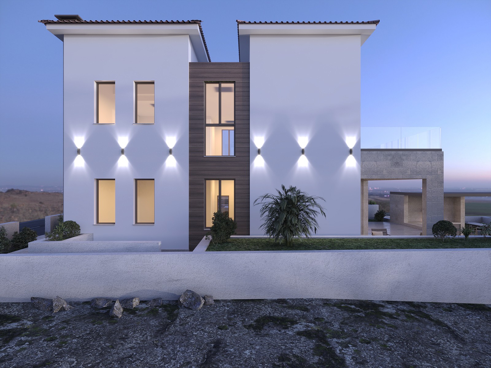 House Interior and Facade Design in Paphos, Cyprus | Maria Green ...